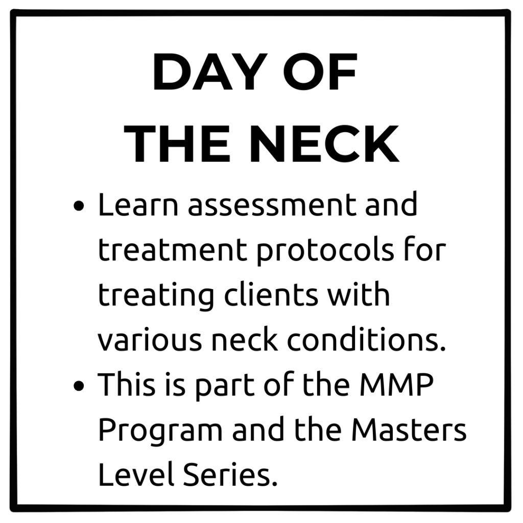 Day of the Neck - LMT Success Group